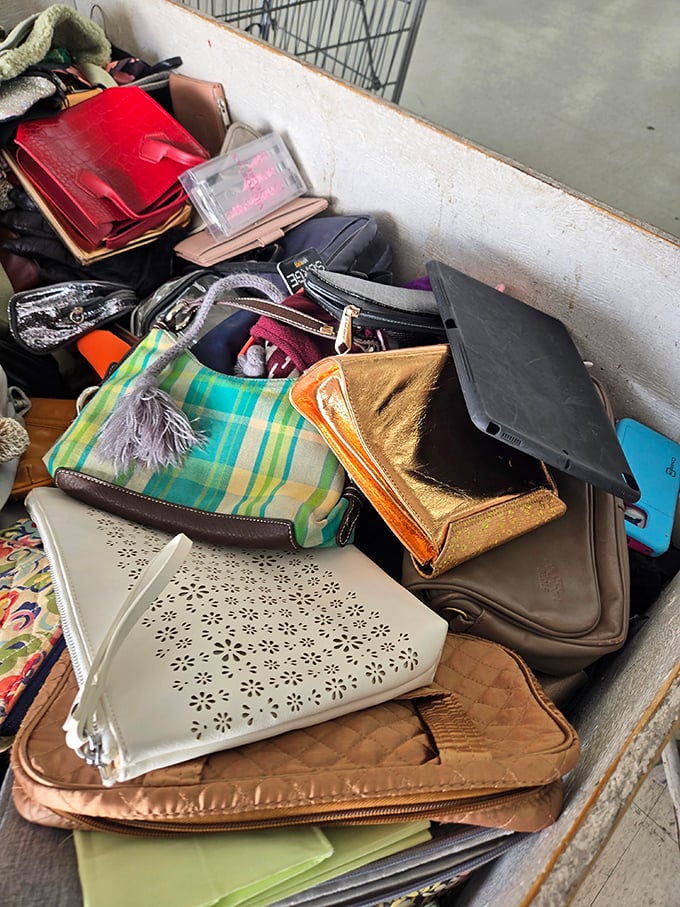 Handbag heaven or purse purgatory? Depends on your patience for digging, but the thrill of finding that perfect vintage clutch makes it worthwhile.