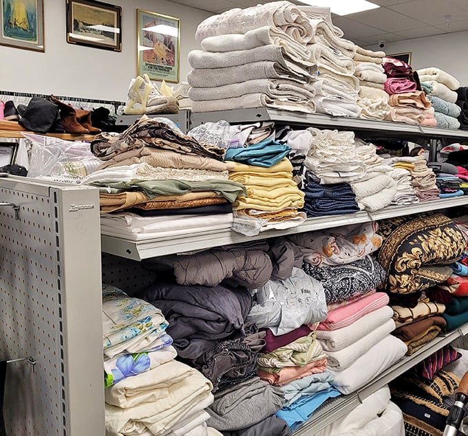 Textile heaven for the home decorator&mdash;where vintage linens and modern bedding create a patchwork of possibilities for every bedroom.