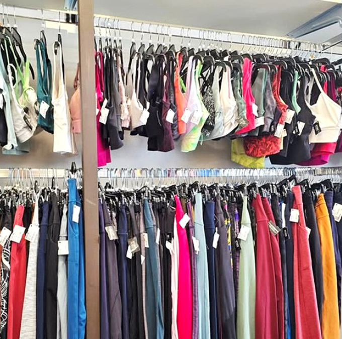 A rainbow of athletic wear that won't make you sweat the price tag. Looking good while working out shouldn't be a workout for your budget.