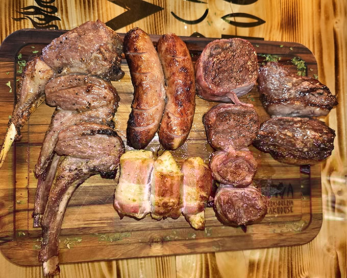 These sausages have the kind of char marks that deserve their own Instagram account. Juicy, smoky perfection on a plate.