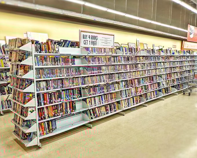 Literary heaven for the budget-conscious bookworm. With "buy 4, get 1 free" deals, you can build your personal library without breaking the bank.