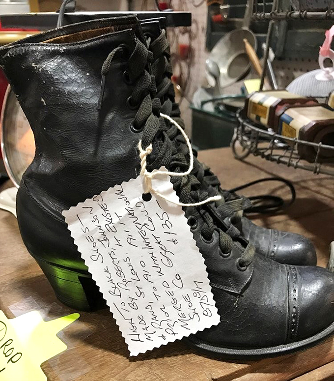 Military boots that marched through history now stand ready for their next adventure in civilian life.