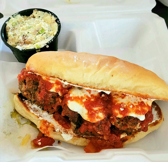 This meatball sub isn't just comfort food&mdash;it's therapy in sandwich form, with melty cheese playing the role of your new best friend.