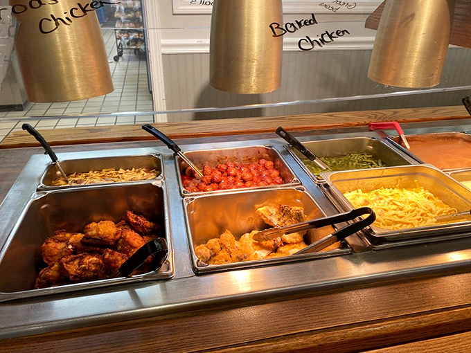 The buffet line - where life-altering decisions are made. "Should I save room for seconds?" (The answer is always yes.)