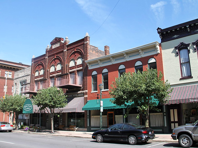 Historic storefronts maintain their original character while housing modern businesses—a perfect metaphor for Wabash itself: respectful of tradition yet forward-looking.