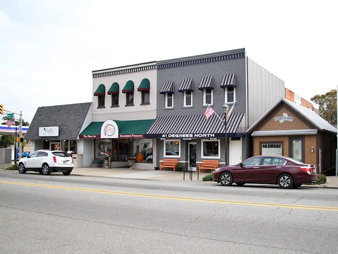 Main Street's architecture tells stories without saying a word&mdash;each awning and storefront a chapter in Middlebury's ongoing tale.