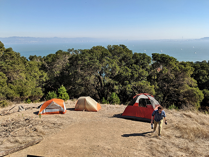 Camping with a view that makes five-star hotels jealous. These ridge sites offer sunrise alarm clocks worth waking up for.