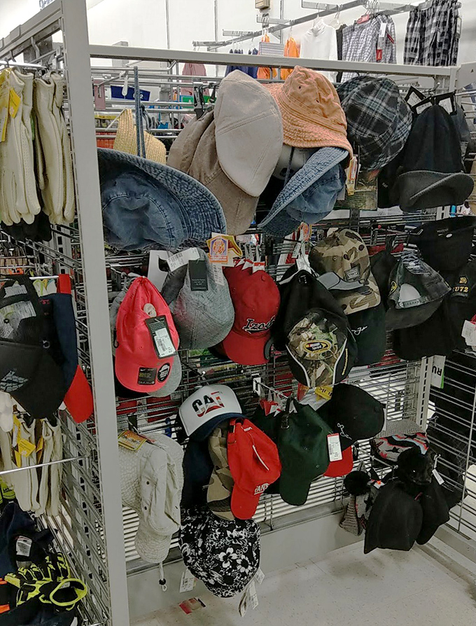 Hat heaven for the indecisive shopper &ndash; why choose just one cap when they're all priced like it's 1995?