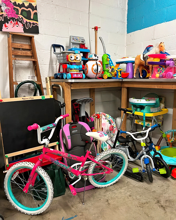 Kids' paradise! These bikes and toys aren't just pre-loved bargains&mdash;they're childhood adventures waiting to happen without the new-toy price tag.