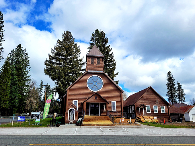 This charming wooden church has witnessed more local history than the town gossip, and looks considerably better in its old age.