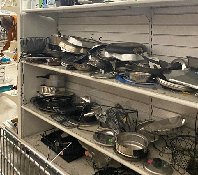 Cookware heaven for kitchen enthusiasts &ndash; these pans have seared steaks and simmered sauces through decades of family dinners.