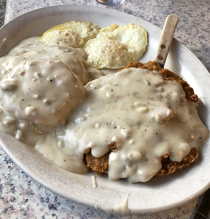 Ribs for breakfast? In the Florida Keys, time is a suggestion and meal conventions are gloriously ignored. Those onion rings could double as life preservers.