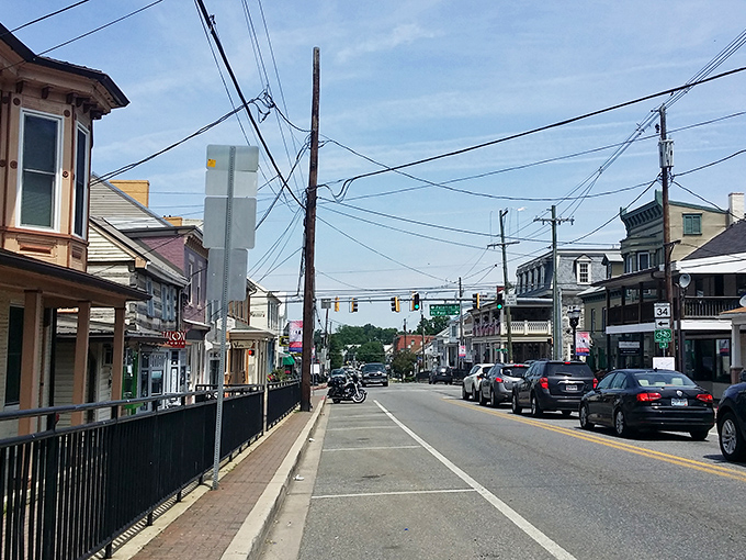 Power lines crisscross above Boonsboro's Main Street like connect-the-dots between buildings that have witnessed generations of small-town life.