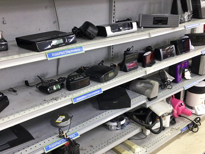 Electronics from every era coexist peacefully, like a technological time capsule waiting to be explored.