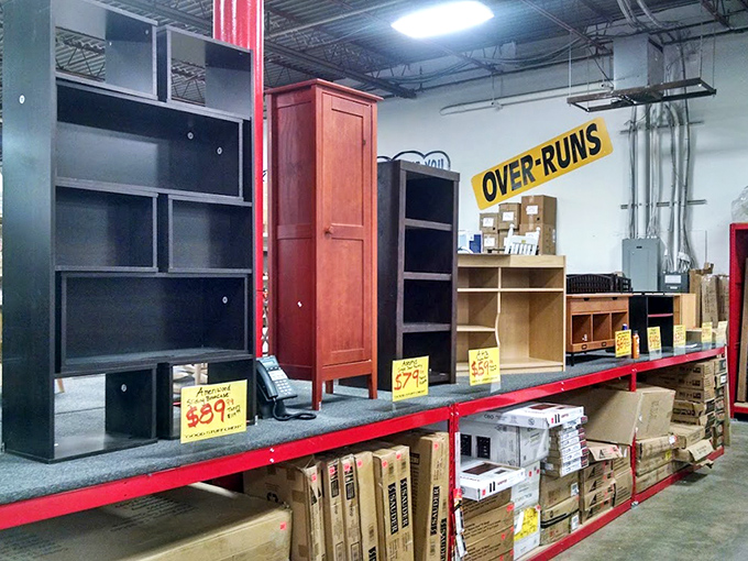 Furniture finds that make IKEA look overpriced. That cherry armoire costs less than the Swedish meatball dinner you'd eat while furniture shopping elsewhere.