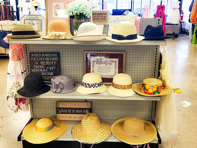 Hat heaven for sun-dodgers and style-seekers alike. From practical protection to statement pieces, your head's next best friend is waiting somewhere on these shelves.