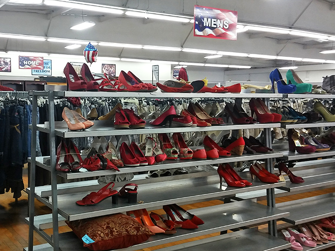 A ruby-red army of heels stands at attention, ready to march into new adventures&mdash;from forgotten closets to fabulous nights out.