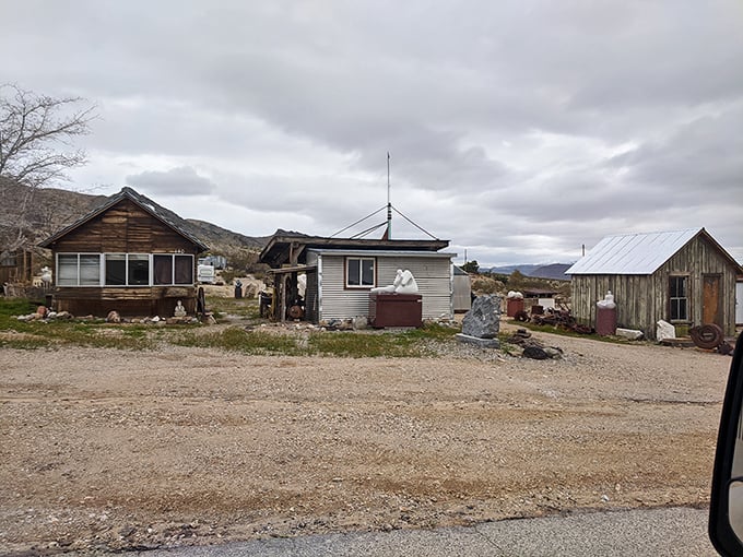 Desert living at its most creative&mdash;where homes blend into the landscape like geological features with satellite dishes.