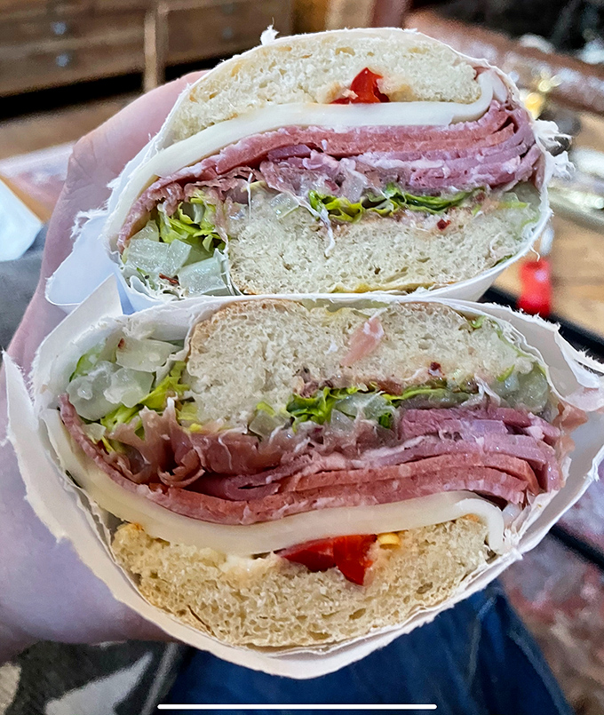 The Italian sandwich doesn't just honor its heritage&mdash;it throws a parade for it. Layers of cured meats and cheese create a carnival of flavor.