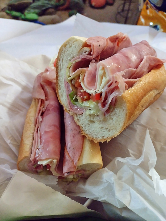 Italian subs elsewhere might be good, but this one looks like it graduated magna cum laude from Sandwich University.