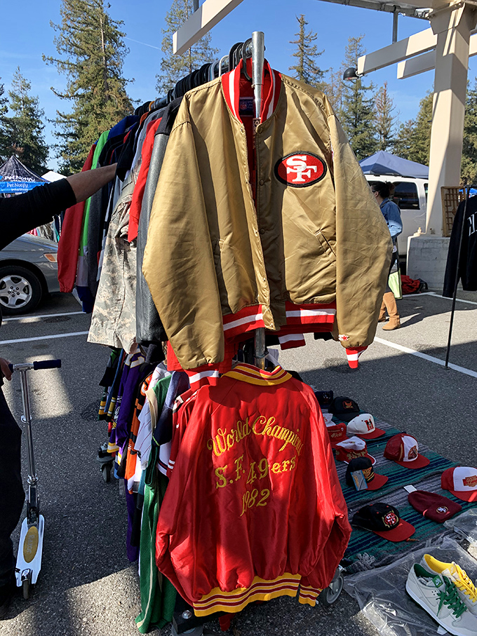 Sports memorabilia gold! These vintage team jackets aren't just clothing&mdash;they're wearable trophies celebrating championship seasons and fan loyalty across generations.