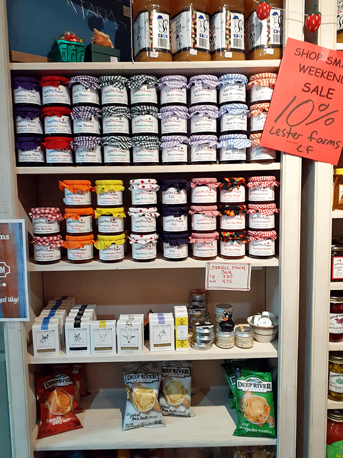 Lester Farms preserves aren't just jams&mdash;they're grandma's recipes captured in jars, lined up like sweet soldiers of Southern tradition.