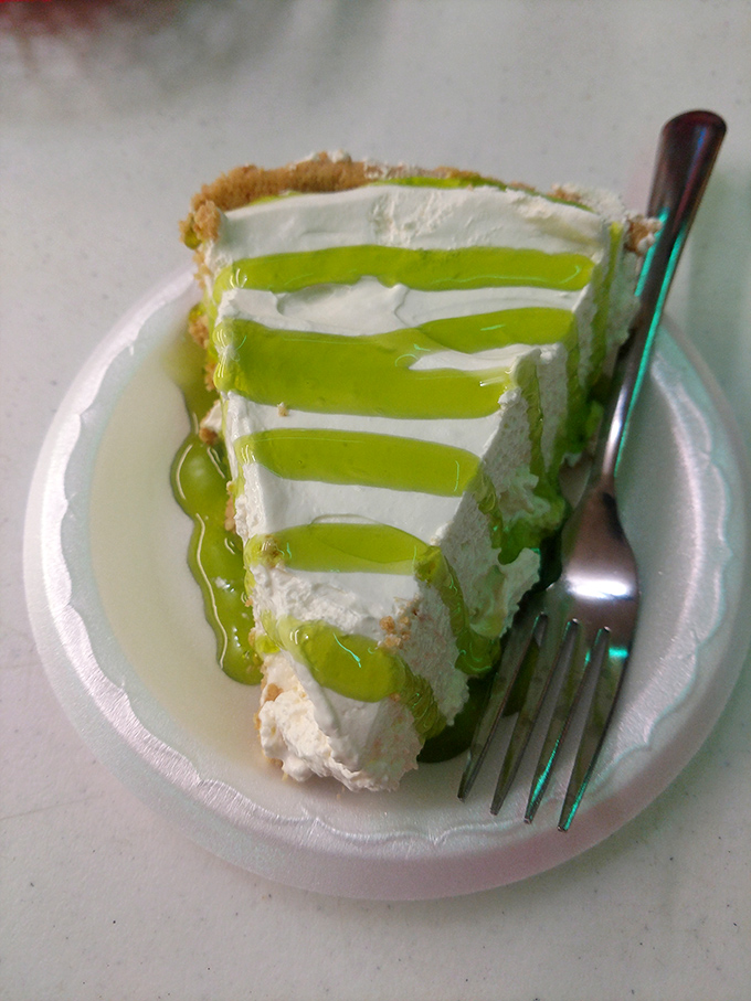 Key lime pie so authentic it practically has a Florida driver's license and suntan.
