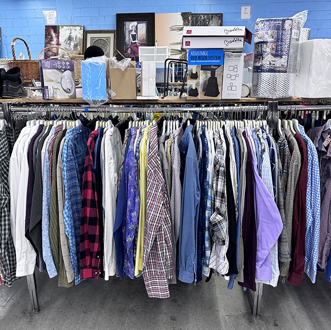 Men's shirts lined up like soldiers ready for inspection&mdash;plaids, checks, and solids reporting for duty in your wardrobe rotation.