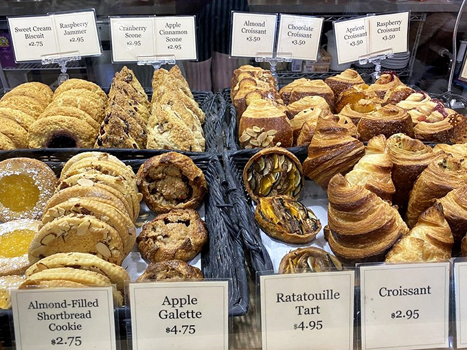 The pastry case at Blackbird isn't just a display&mdash;it's a museum of carbohydrate artistry where decisions become deliciously impossible.