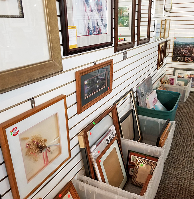 Art gallery prices giving you sticker shock? Revivals' frame section offers wall-worthy treasures at prices that won't require a second mortgage.