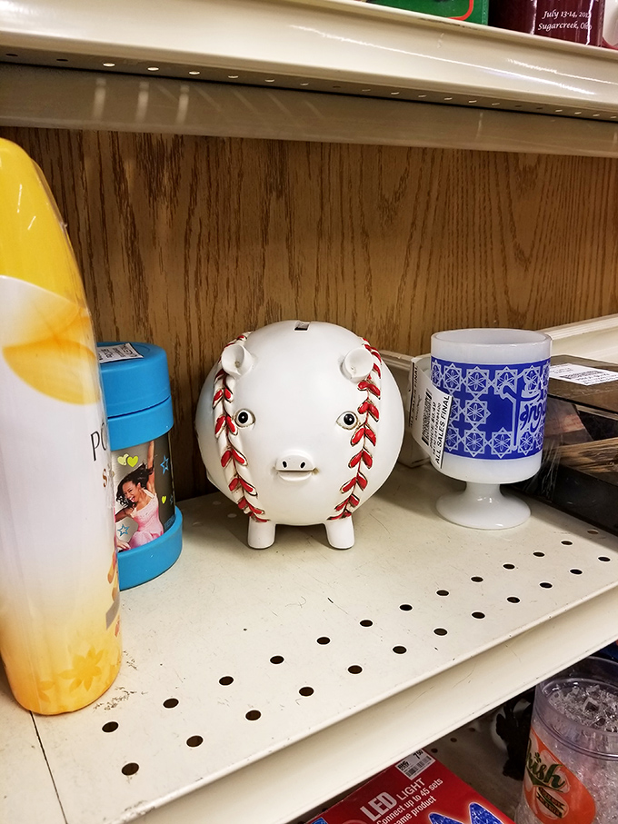 Meet the baseball piggy bank&mdash;where America's favorite pastime meets financial responsibility. Saving for retirement has never been so adorably sporty.