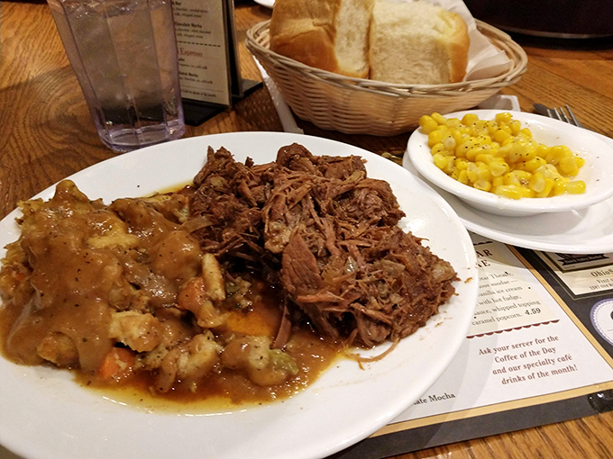 Pot roast that doesn't just fall apart&mdash;it surrenders completely. The gravy alone could start its own religion in certain counties.