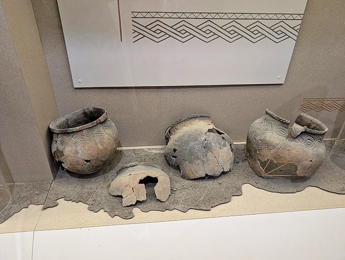 Pottery with personality! These clay vessels weren't just functional&mdash;they were the Tupperware parties of their day, complete with decorative flair.