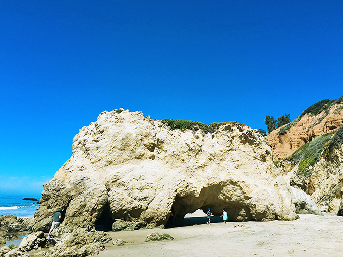 Mother Nature's architecture puts Frank Gehry to shame. This natural sea arch has been sculpted by waves with more patience than any human artist.
