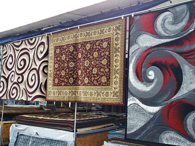 Rug royalty on display! These intricate carpets tell stories that would make your living room floor the most interesting conversationalist at the party.