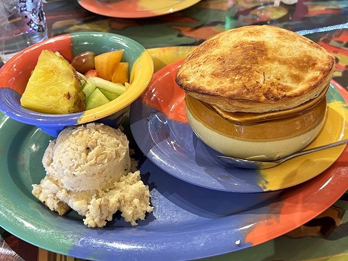 Behold the seafood pot pie&mdash;a golden-domed cathedral of comfort that makes you question why anyone would put chicken in pastry ever again.