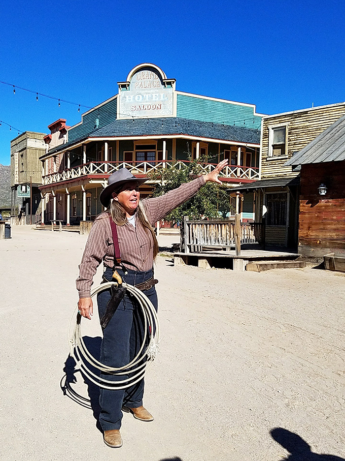 The enthusiastic guides don't just show you around&mdash;they transport you back in time with tales of gunfights, gold rushes, and Hollywood legends.