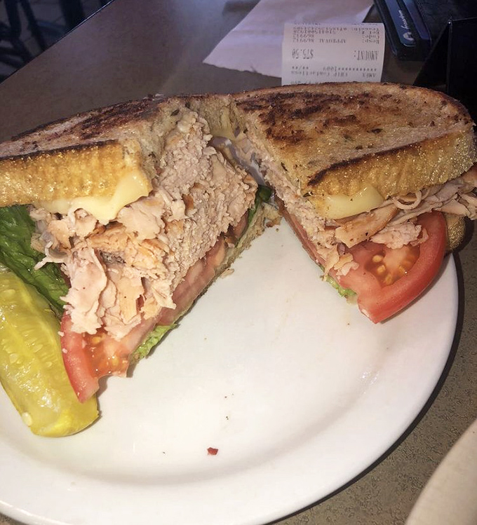 The turkey sandwich&mdash;proof that Slyman's doesn't just do corned beef magic, they've mastered the entire deli spectrum.
