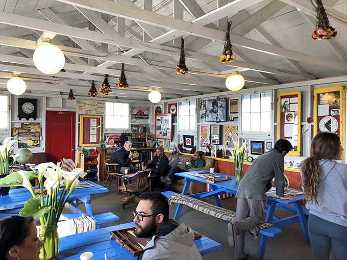 Community happens naturally when the food is this good. Strangers become temporary family, united by the universal language of "you have to try this."