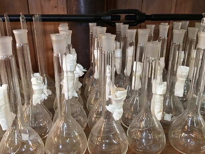 Laboratory glassware that looks like it escaped from a mad scientist's dream &ndash; perfect for your next dinner party.