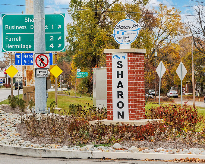 "Live, Work, Grow" isn't just a slogan on Sharon's welcome sign&mdash;it's the philosophy that's helped this resilient community weather economic changes.