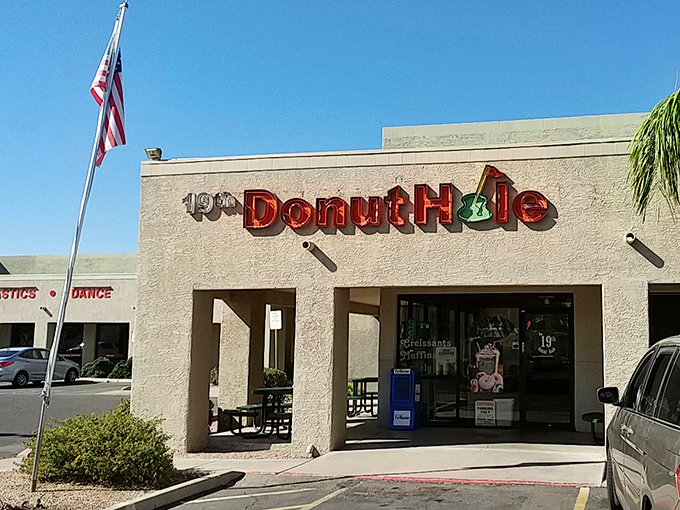 The 19th Donut Hole's unassuming storefront hides what locals call Mesa's best-kept sweet secret.