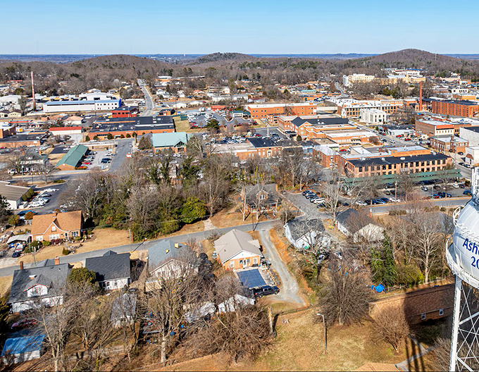 Asheboro's downtown area proves that zoo cities offer more than just animals - affordable living included.