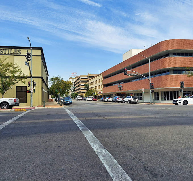 Bakersfield's downtown area blends urban amenities with that authentic Central Valley working-class spirit.