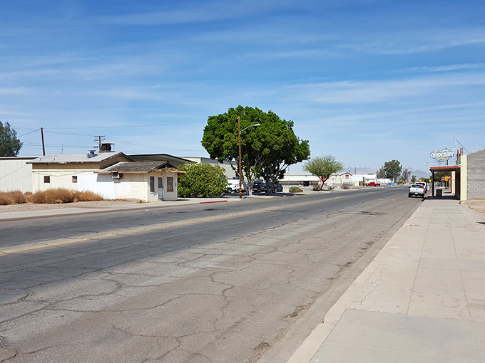 Blythe's quiet streets offer that peaceful retirement vibe you've been searching for all these years.