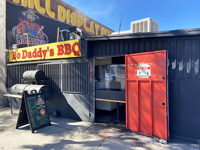 That colorful cartoon pig isn't just cute &ndash; he's inviting you to discover some seriously soulful urban BBQ.