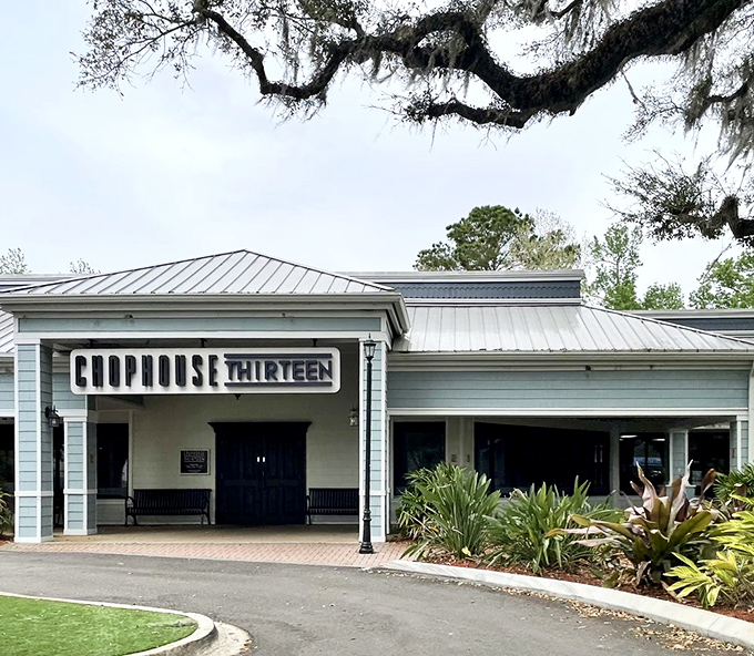 Modern elegance meets classic steakhouse tradition in this sleek, welcoming space that delivers on promises.