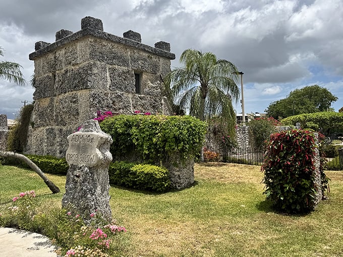 One man's impossible dream carved in coral - proving that love really can move mountains, or at least stones.