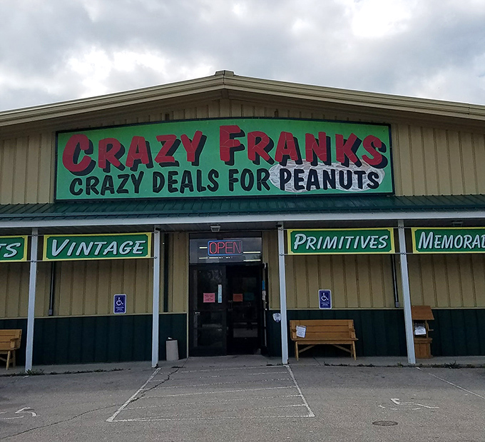 "Crazy Deals for Peanuts" isn't just a catchy slogan &ndash; it's the honest truth about this Mineral Point bargain paradise!