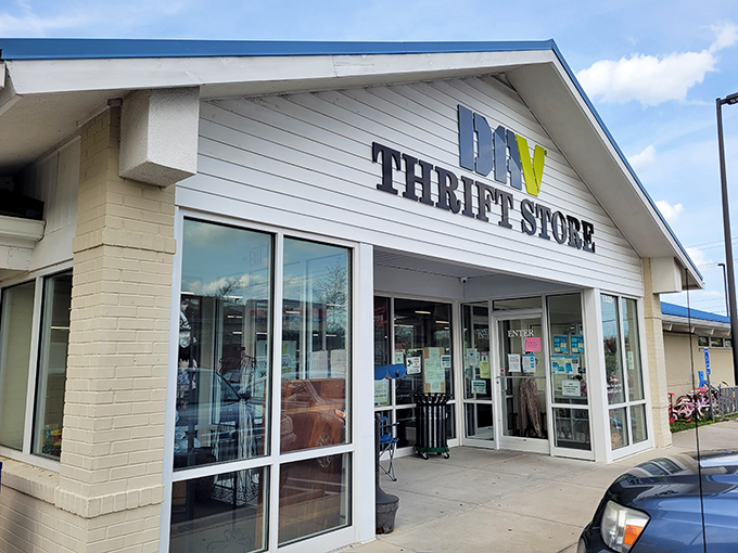 Clean lines and professional appearance signal that this isn't your grandmother's dusty old thrift store experience.